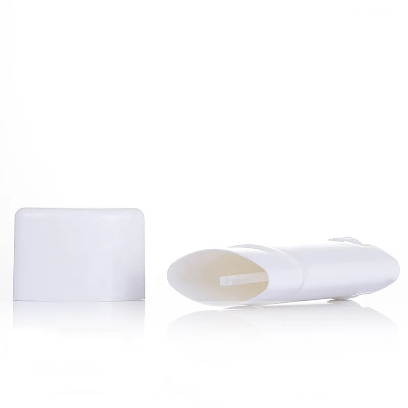 OEM White Oval 50g Eco Friendly Plastic PP PCR Sunscreen Stick Tube ...