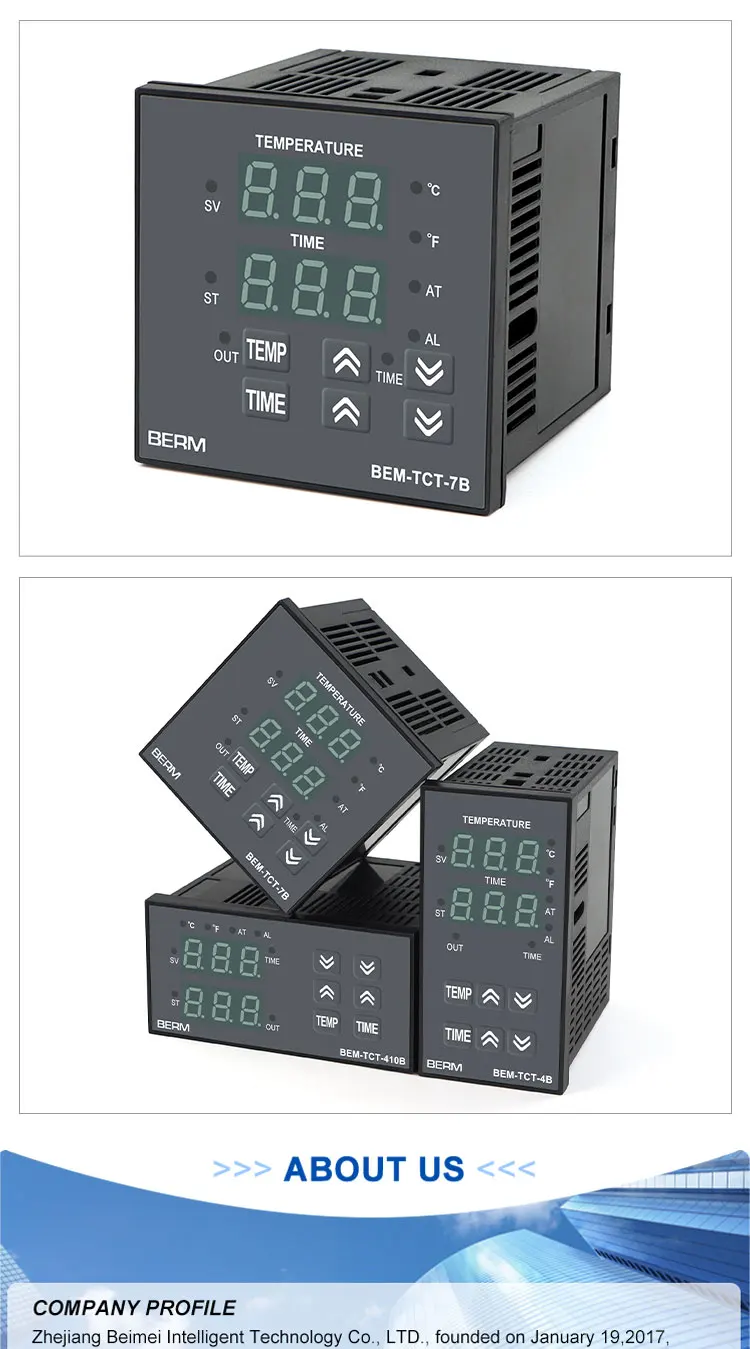 BERM Temperature and Time Integrated Controller - Accurate Control