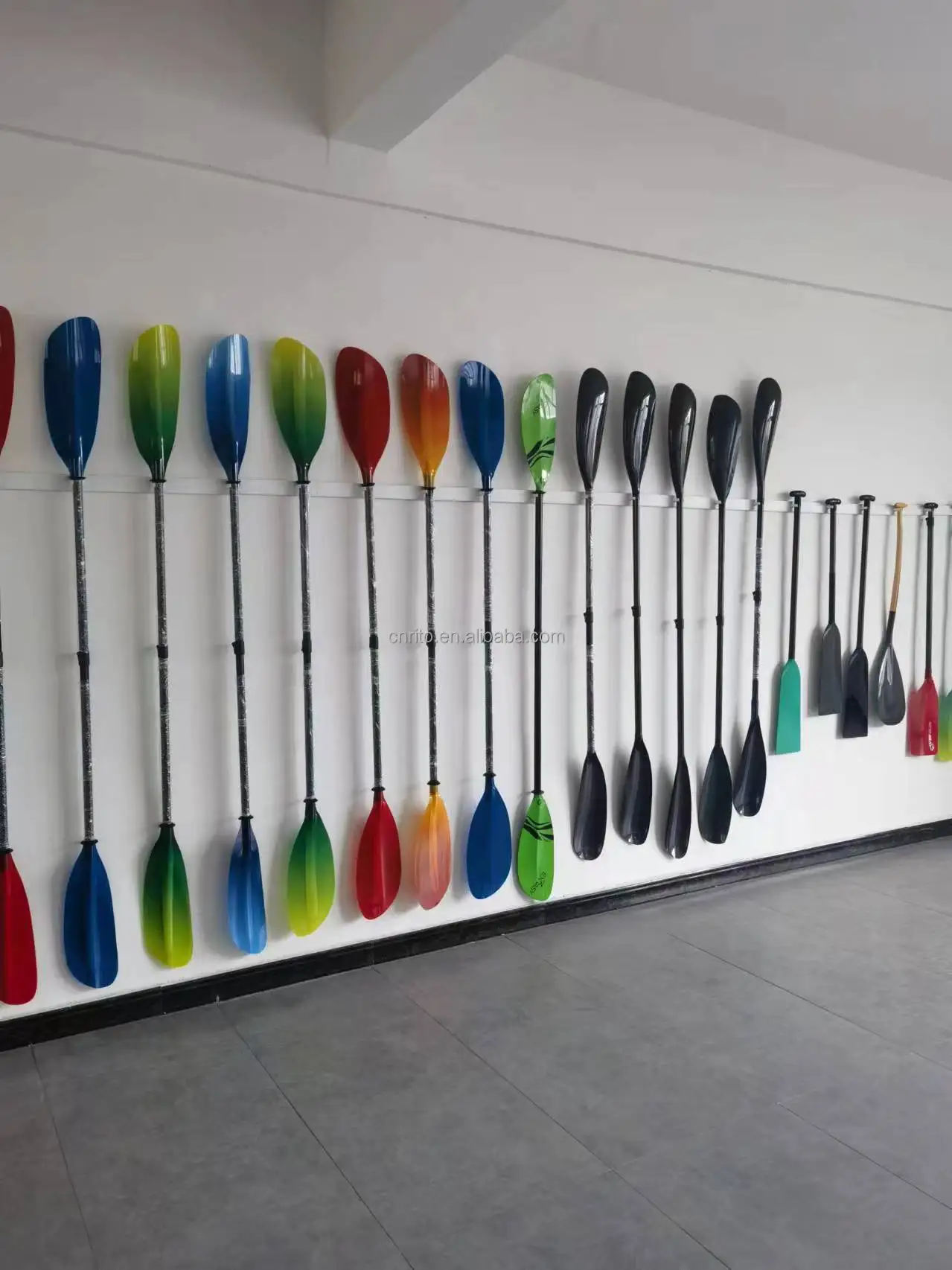 2 Piece Bracas Lightweight Ferrule Carbon Fibre Kayak Paddle with Wing ...