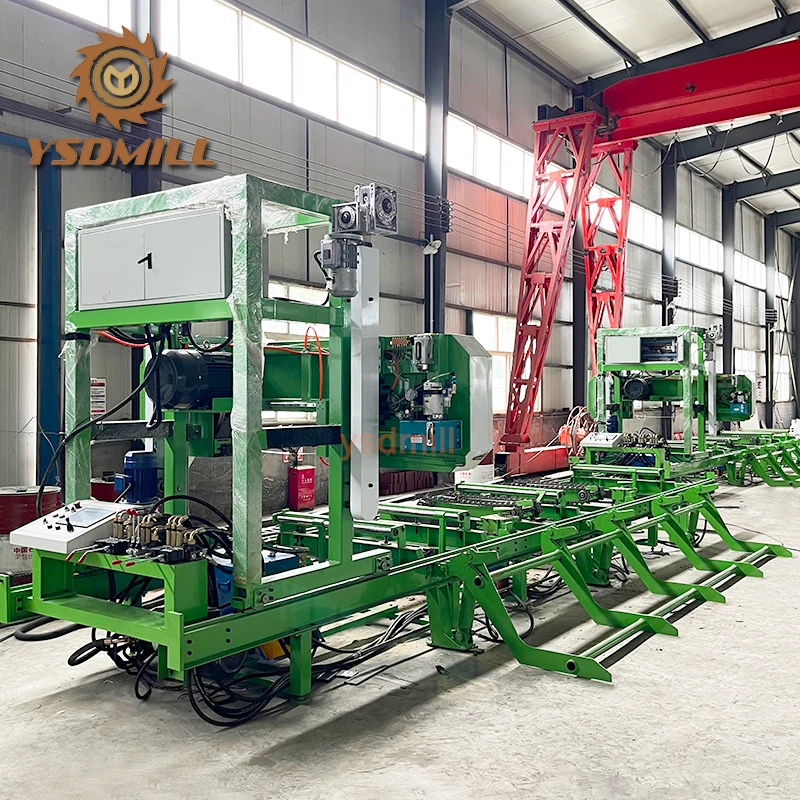 Fully Automatic Heavy Duty Serra Fita Horizontal Sawmill Diesel ...