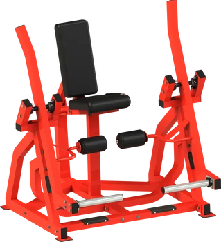 Iso Lateral Leg Extension Machine Loaded Plates Freely Commercial ...