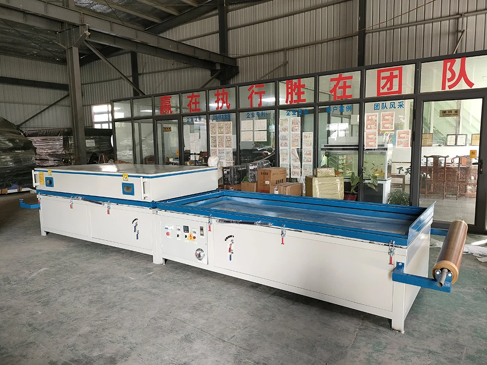 Pvc Film Vacuum Membrane Press Machine Automatic Pin Vacuum Membrane ...