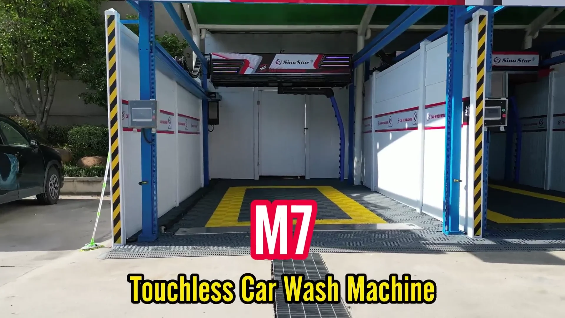 Latest Design Auto Car Wash Machine System/ Rollover Car Wash Machine ...
