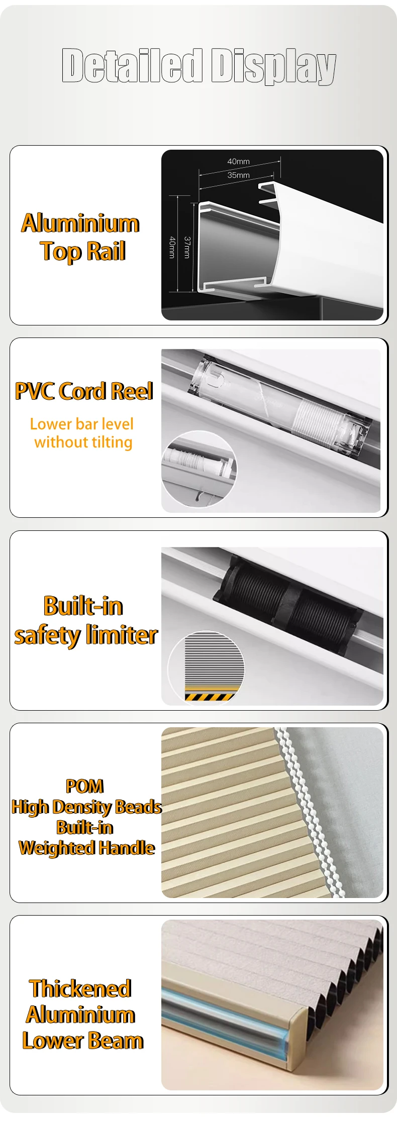 Motorized Window Honeycomb System No Drill Honeycomb Blinds Fabrics ...