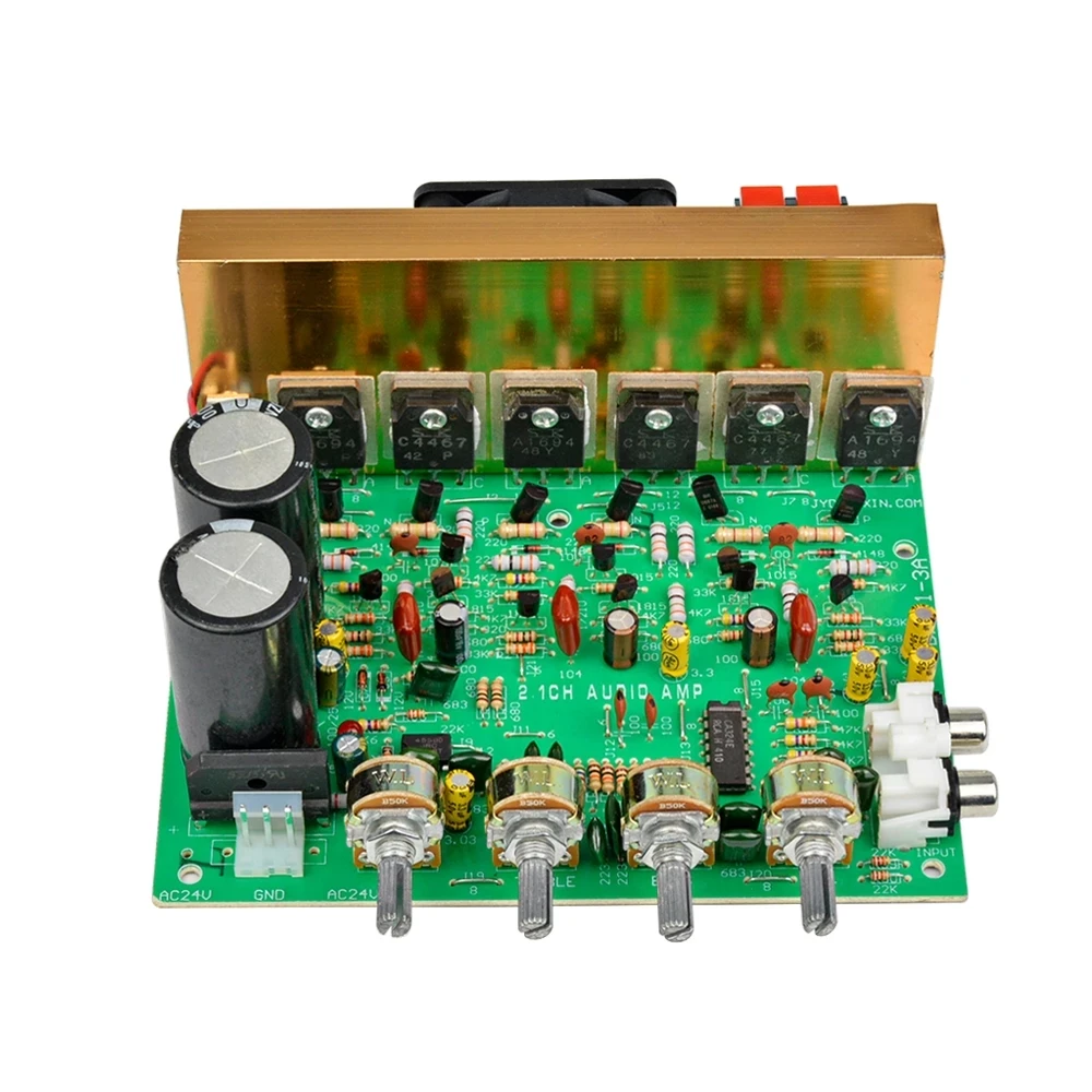 2.1 Channel 240w High Power Subwoofer Amplifier Board Amp Dual Ac18-24v ...