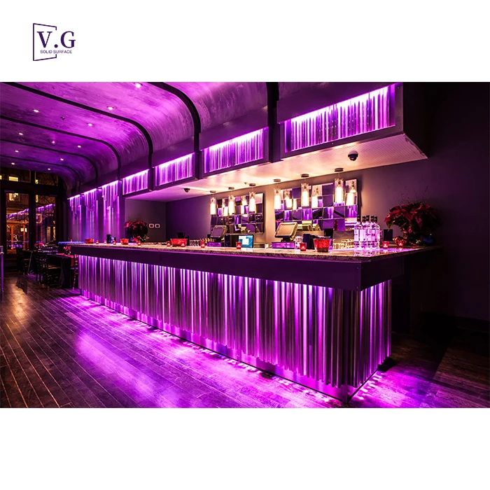 Custom New Bar Design Restaurant Lounge Furniture Night Club Pub Hookah ...