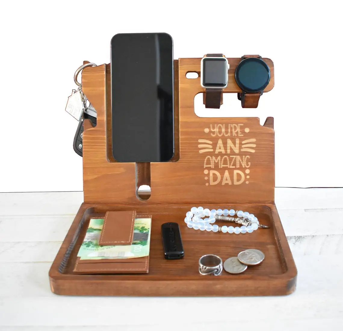 Docking & Stands Electronics & Accessories Docking Stations Wooden ...