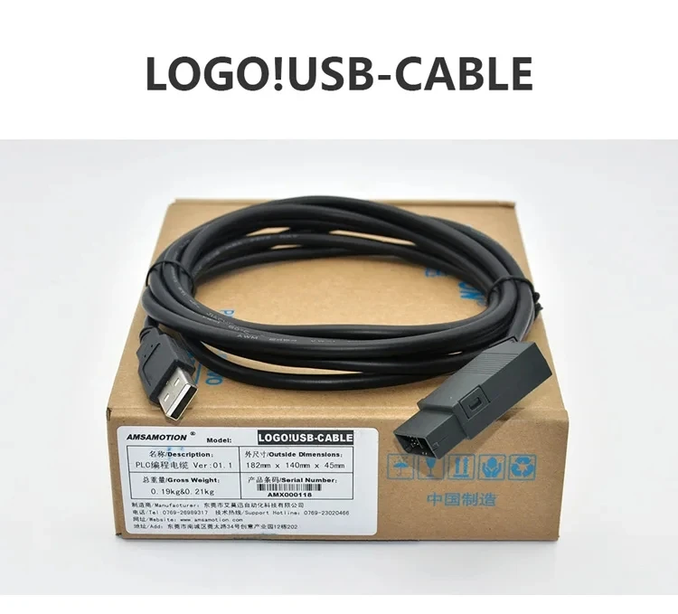 Usb-logo Programming Isolated Cable For Series Plc Logo! Usb-cable ...