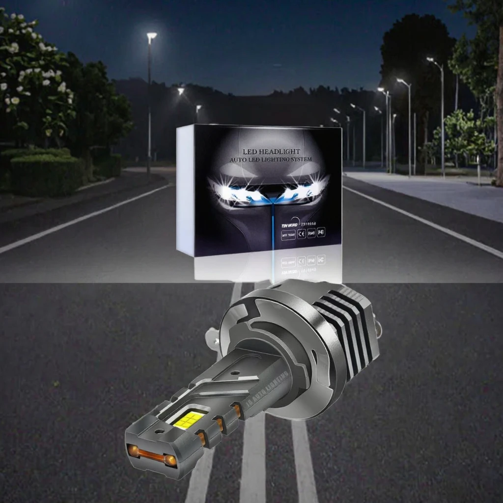 JG H11B H9B Auto LED Headlight 120W 28000lm Super Canbus 6000K White ...