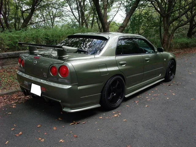 Nissan SKYLINE HR34 Rear Bumper - High-Quality Fiber Glass