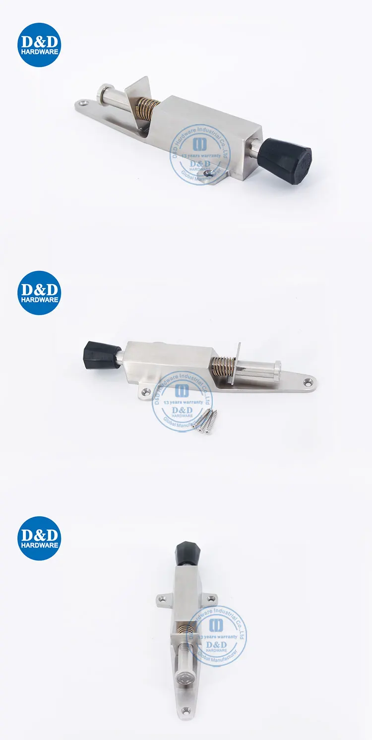 Ss Door Mounted Door Stopper Spring Zinc Alloy Foot Operated Door ...