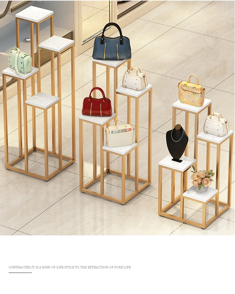 Kainice Bags Shop Interior Design - Display Racks & Shelving