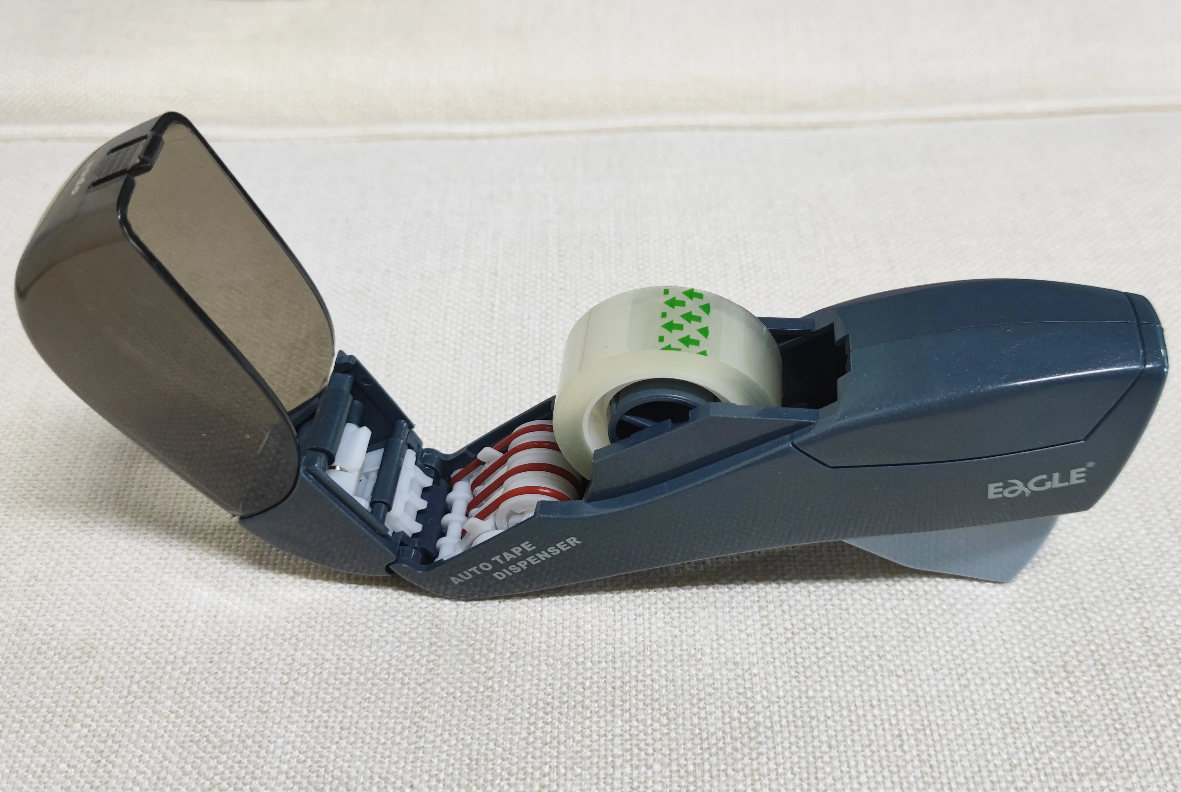 Automatic Trigger Squeeze Tape Dispenser - Single Handheld Design