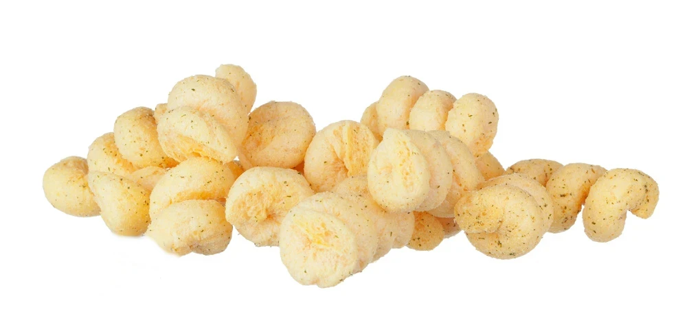 Automatic Extruded Puffed Corn Snacks Puff Food Processing Machine ...