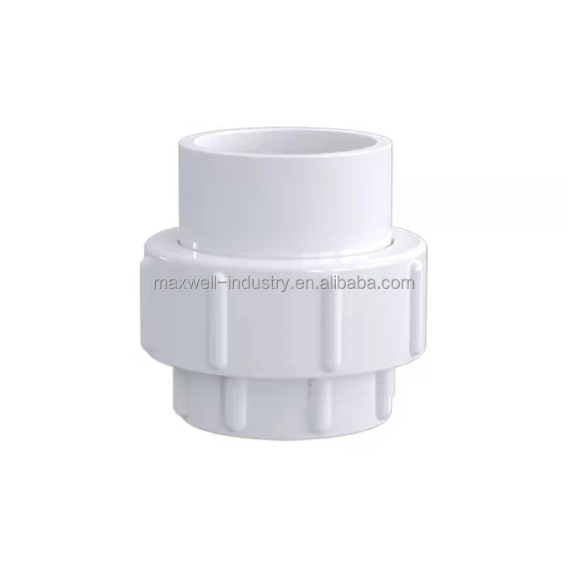ASTM D2466 PVC Union Coupling 1/2"- 4" PVC Union Fitting PVC Pipe ...
