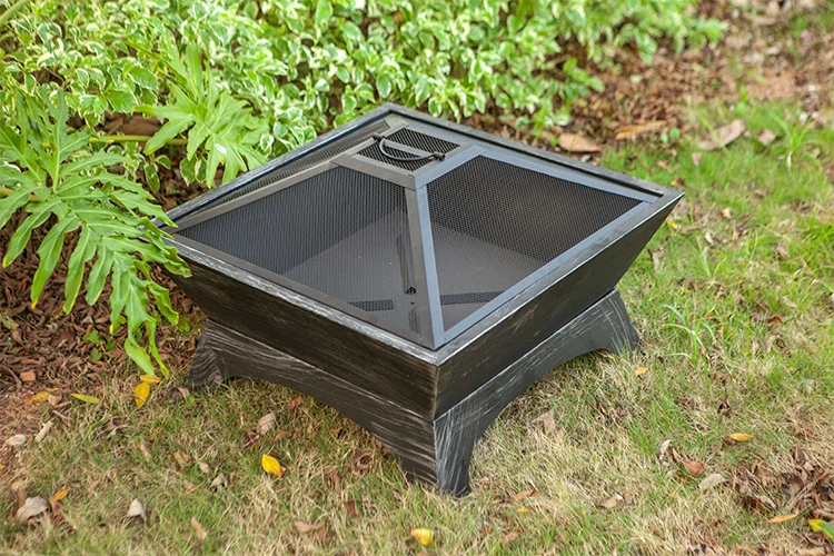 Factory Wholesale Fire Pit Outdoor Warming Round Charcoal Brazier Grill ...