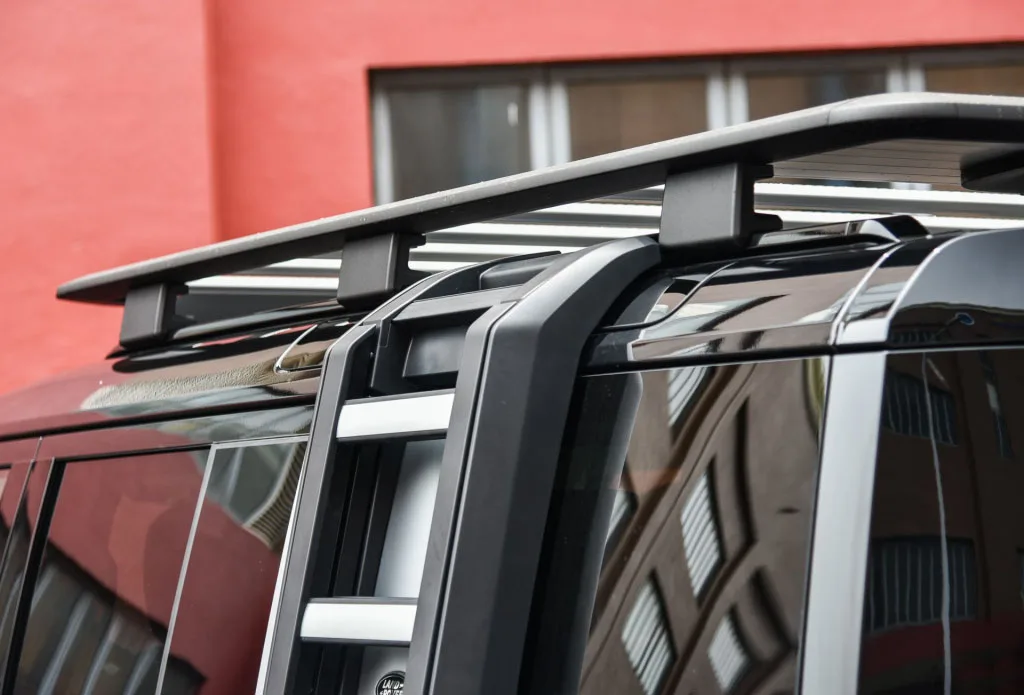 Auto Parts Aluminum Telescopic Black Side Ladder Tailladder for Land ...