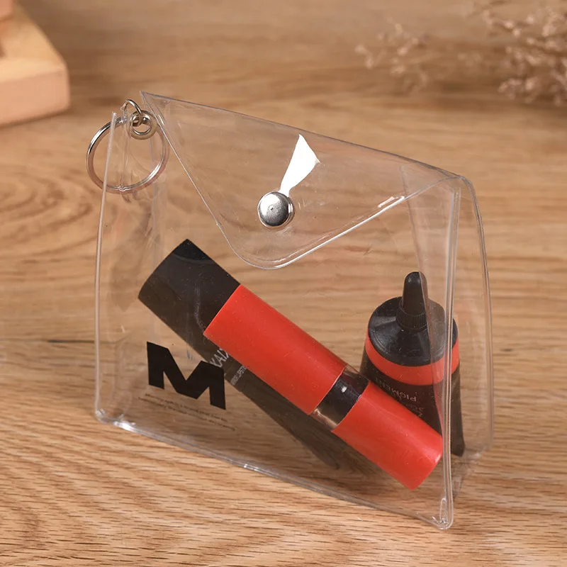 Customized Logo Design Size Clear Pvc Small Mini Promotional Snap ...