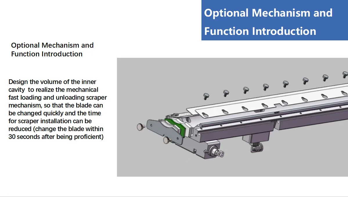 Relaser Closed Chamber Doctor Blade System - Triple Scrapers