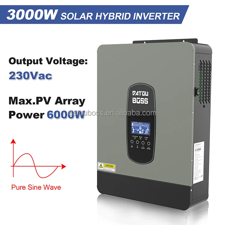DATOU BOSS MPPT Hybrid Solar Inverter - 3200W Efficiency