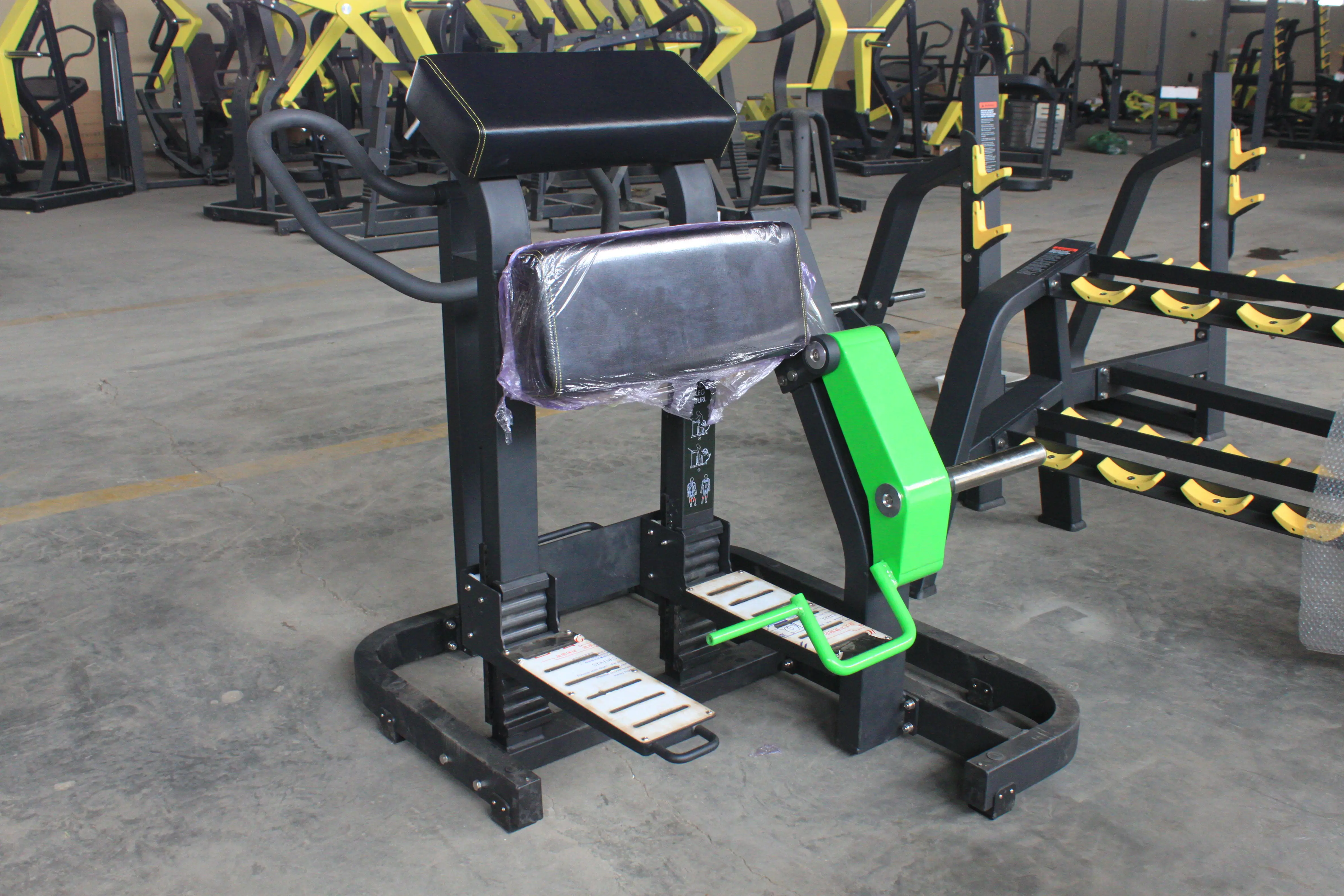 Standing Leg Curl-plate Load Professional Commercial Fitness Equipment ...