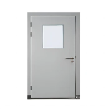 Gmp Standard Iso 9001 Color Steel Frameless Seal Cleanroom Doors - Buy ...