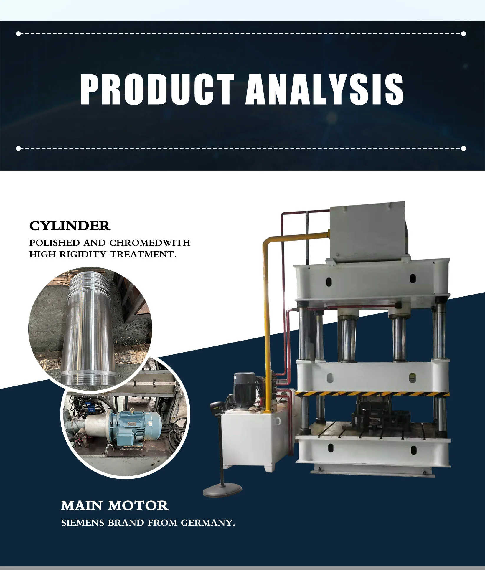 Stainless Steel Water Tank Making Hydraulic Press Machine 500 Tons ...