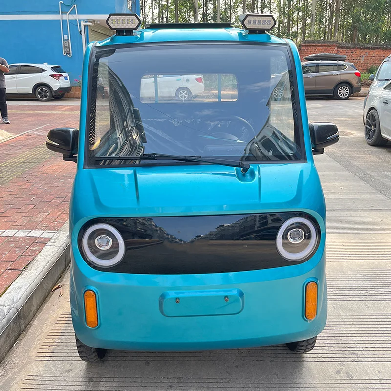 Mini Four-Wheel Electric Pickup Vehicle - Cargo & Mobility