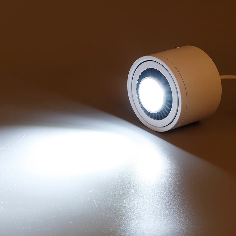 Ceiling Downlight Led Circular Cob Ceiling Spotlight Aisle Light ...