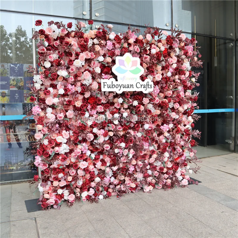 S02566 Custom Flowerwall Birthday Decoration Paneles Florales De Pared ...