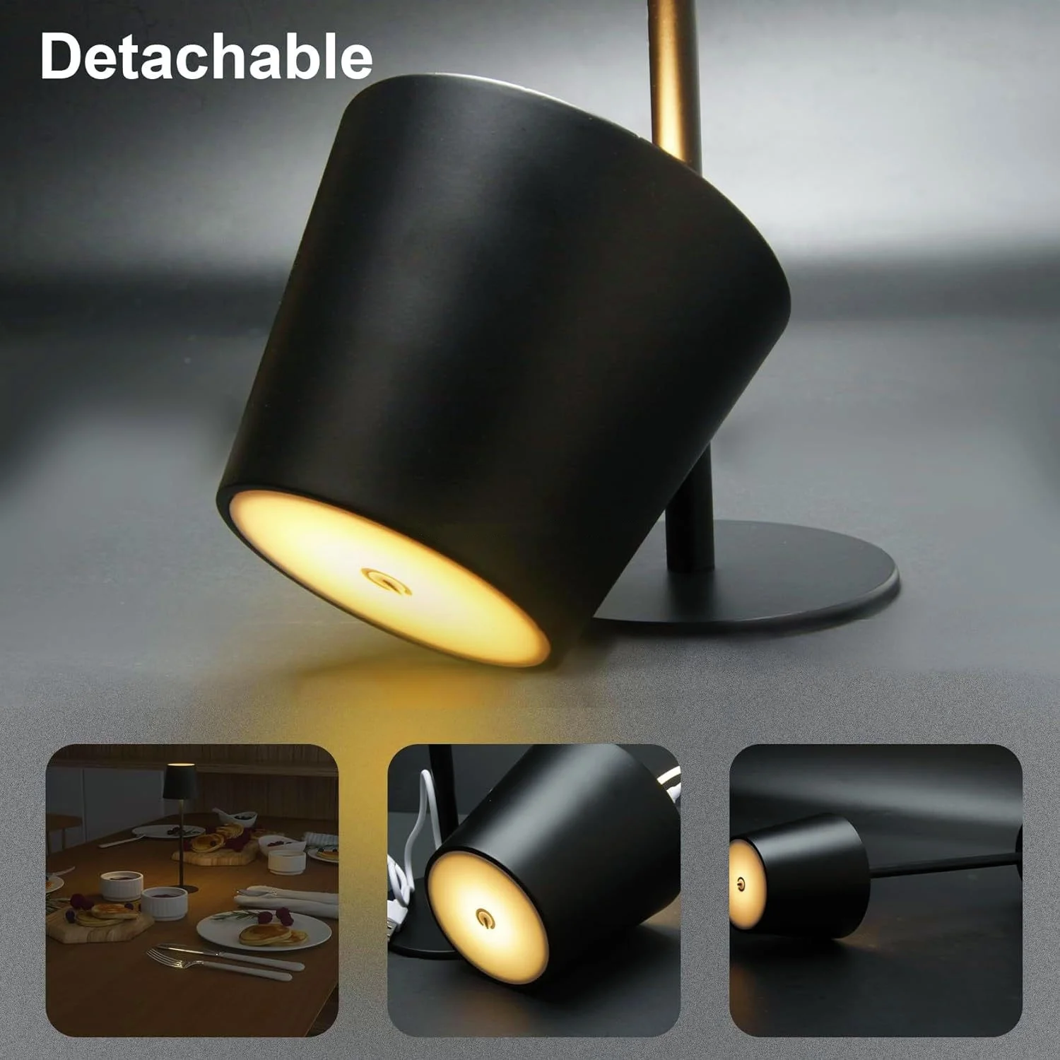 Creative Convenient Metal Multifunctional Wireless Led Rechargeable Usb ...