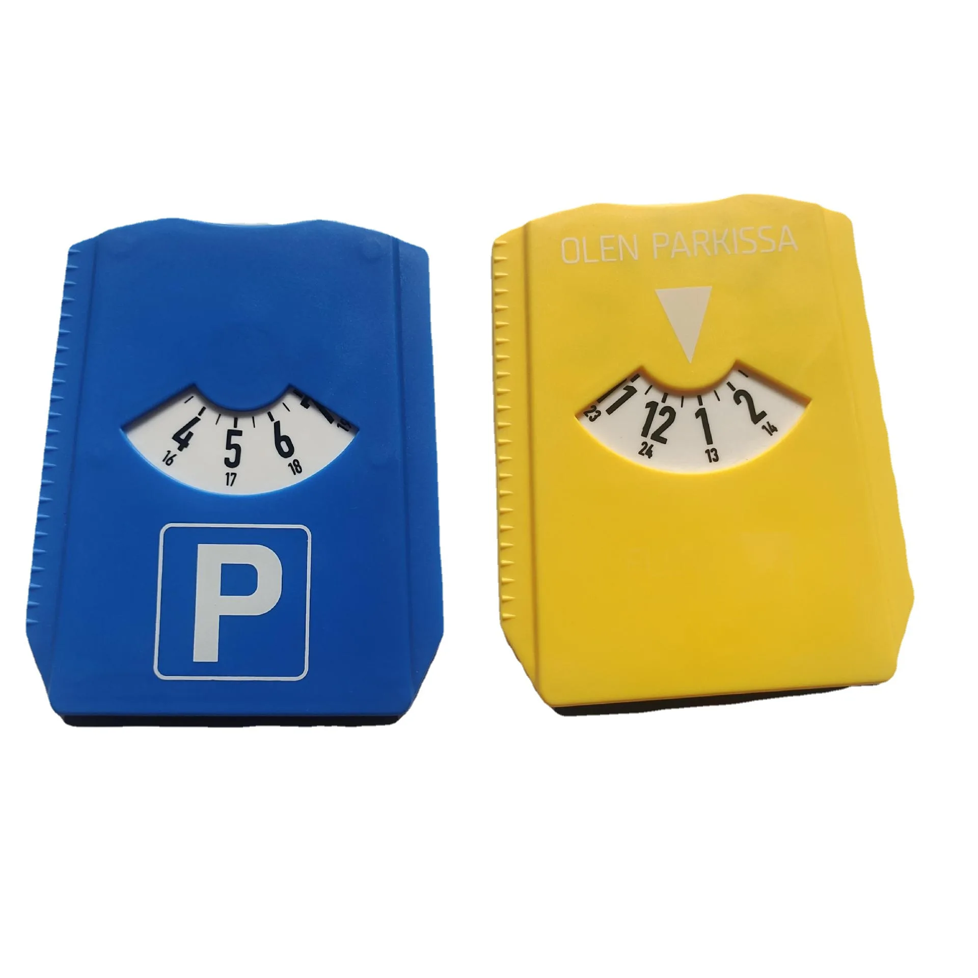 Plastic Parking Time Tools - Timer Clock & Ice Scraper