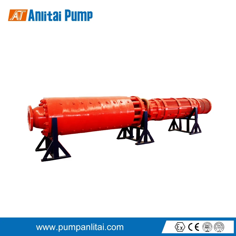 Drainage Explosion-proof High Pressure Mine Submersible Pump Bq400-340/ ...