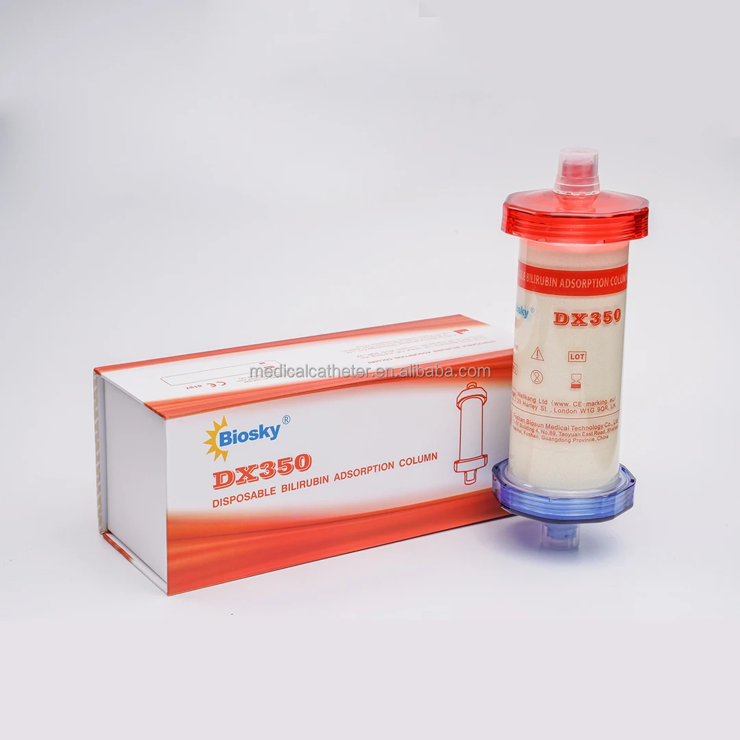 Disposable Medical Hemoperfusion Cartridge for Hemodialysis - CE ...