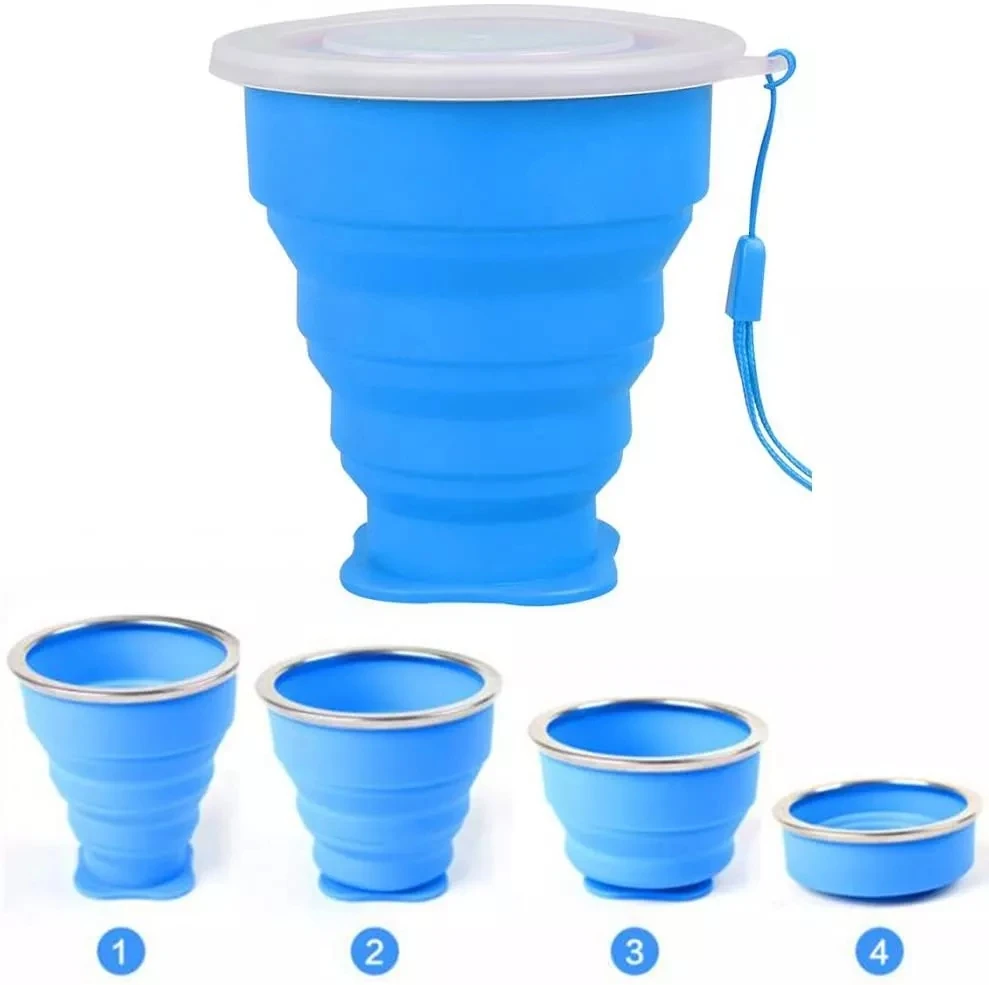 Portable And Eco Friendly Suction Silicone Collapsible Cup - Buy ...