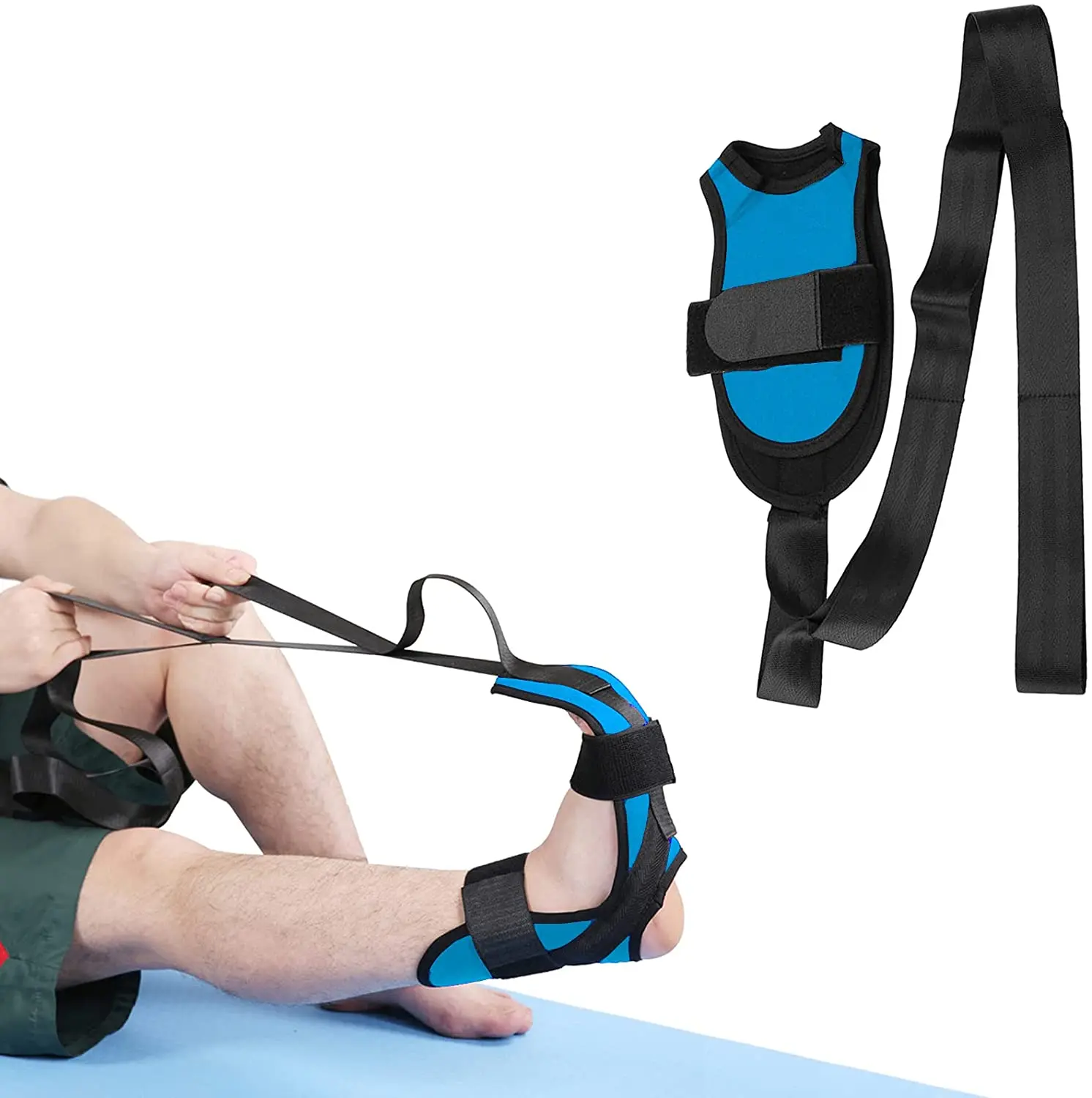 Plantar Fasciitis Stretches - Rehabilitation Leg Foot Strap