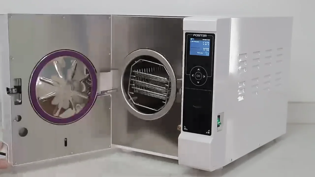 8l Class B Large Mini Dental Eo Autoclave Steam Sterilizers Class B For Hospital - Buy Portable ...