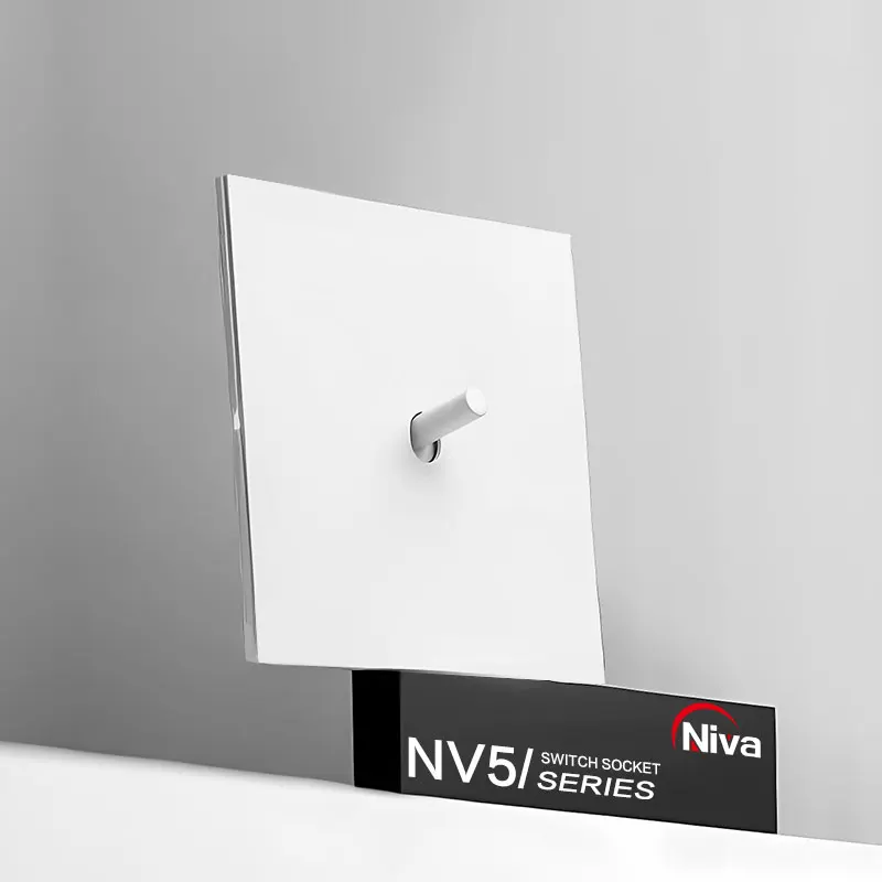 Retro Stainless Steel Toggle Light Switches And Wall Socket 1 Gang 2way ...