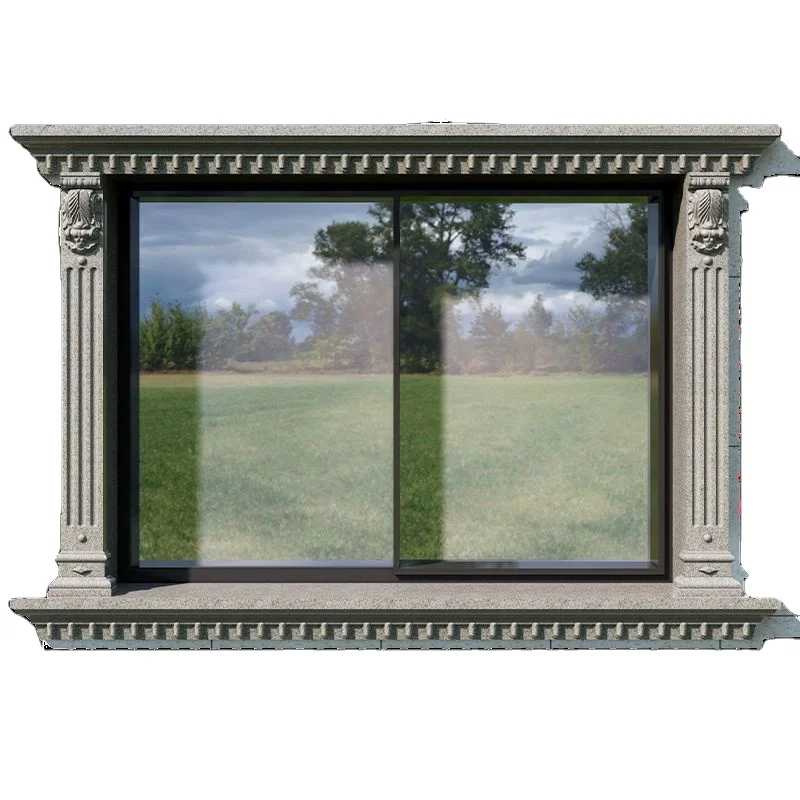 Plastic Window Moulding Exterior Decorative Concrete Window Frame ...