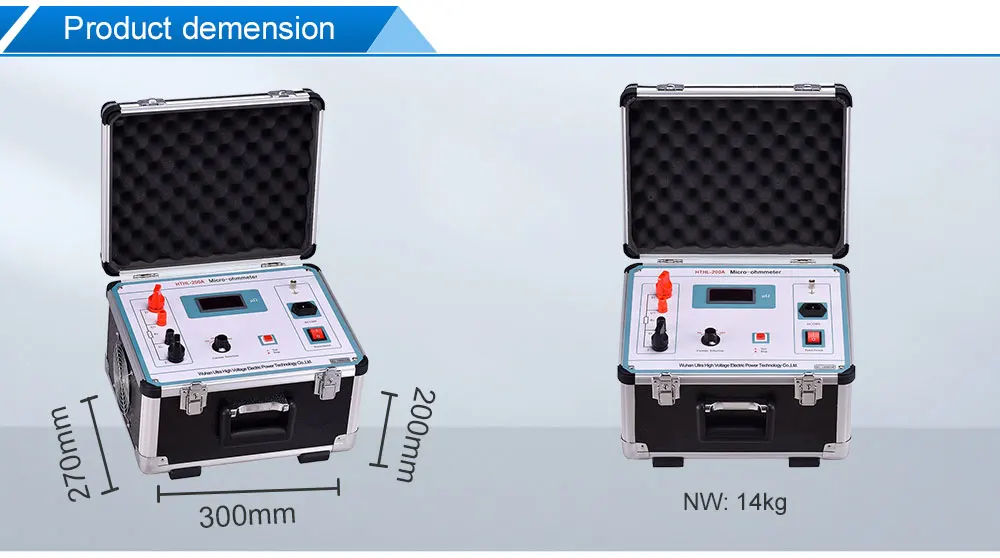 Uhv-h200a Contact Resistance Measurement Kit Conductive Loop Resistance ...