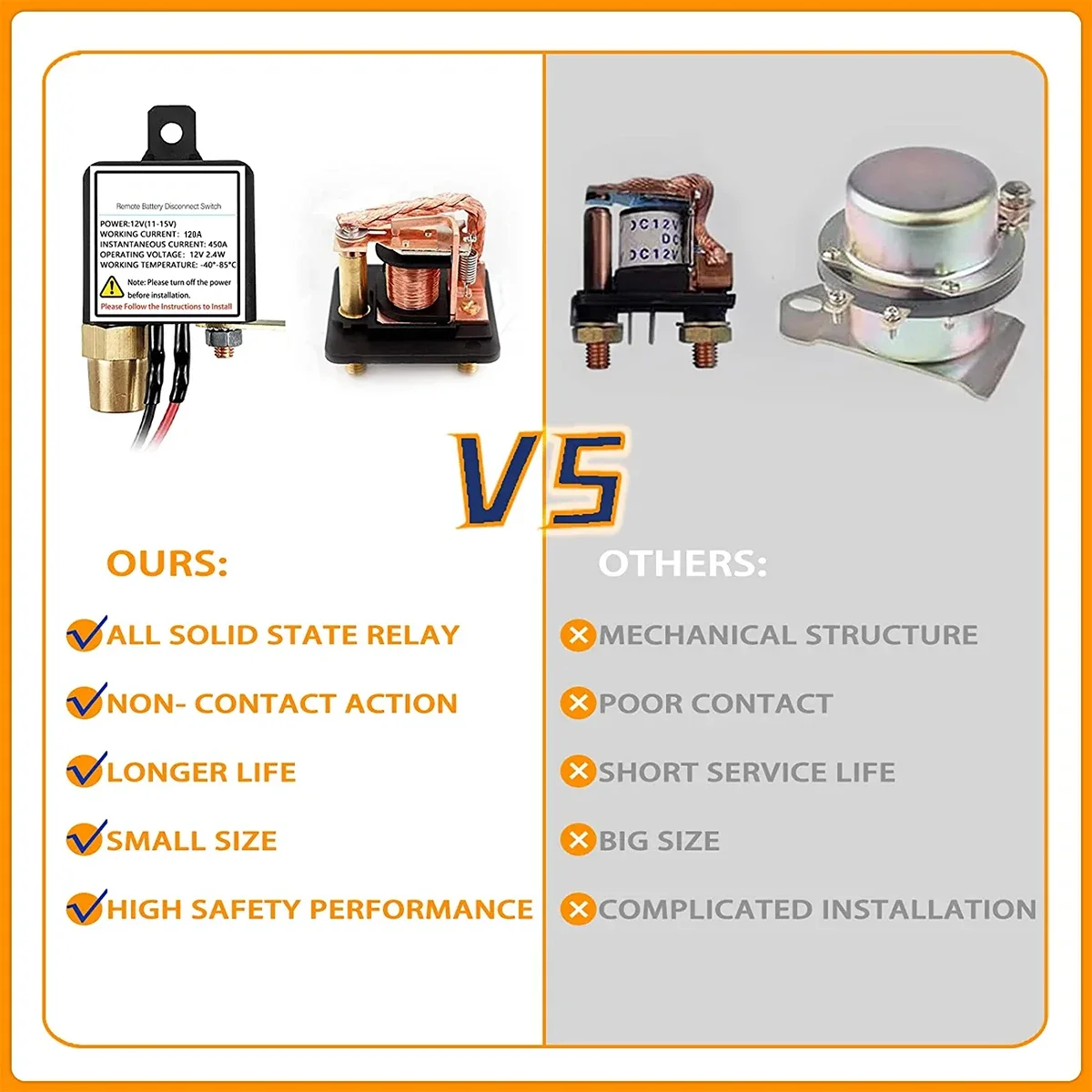 12 Volts Kill Switch Remote Control - Secure Your Vehicle