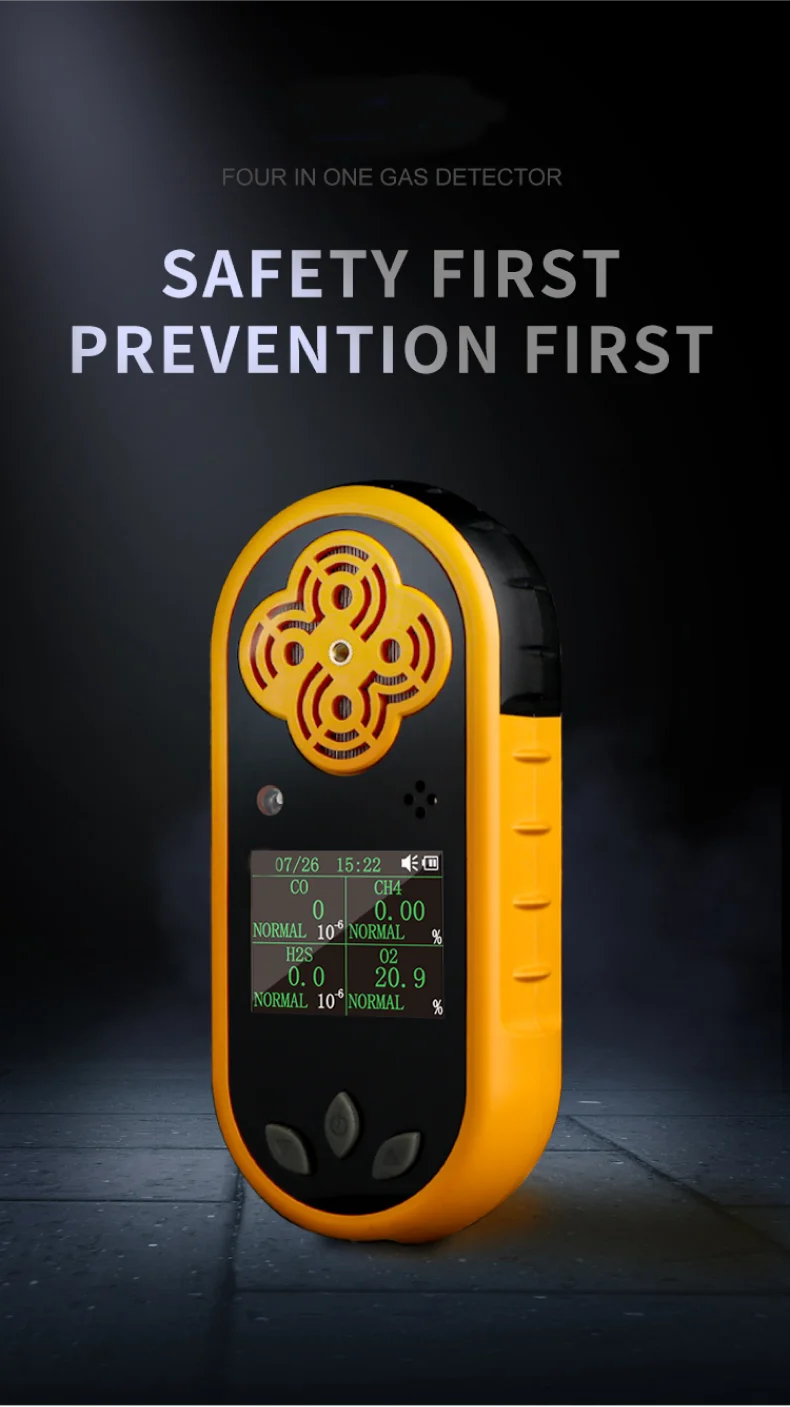 Ammonia Gas Detector Carbon Dioxide Analyzer Portable Carbon Monoxide ...