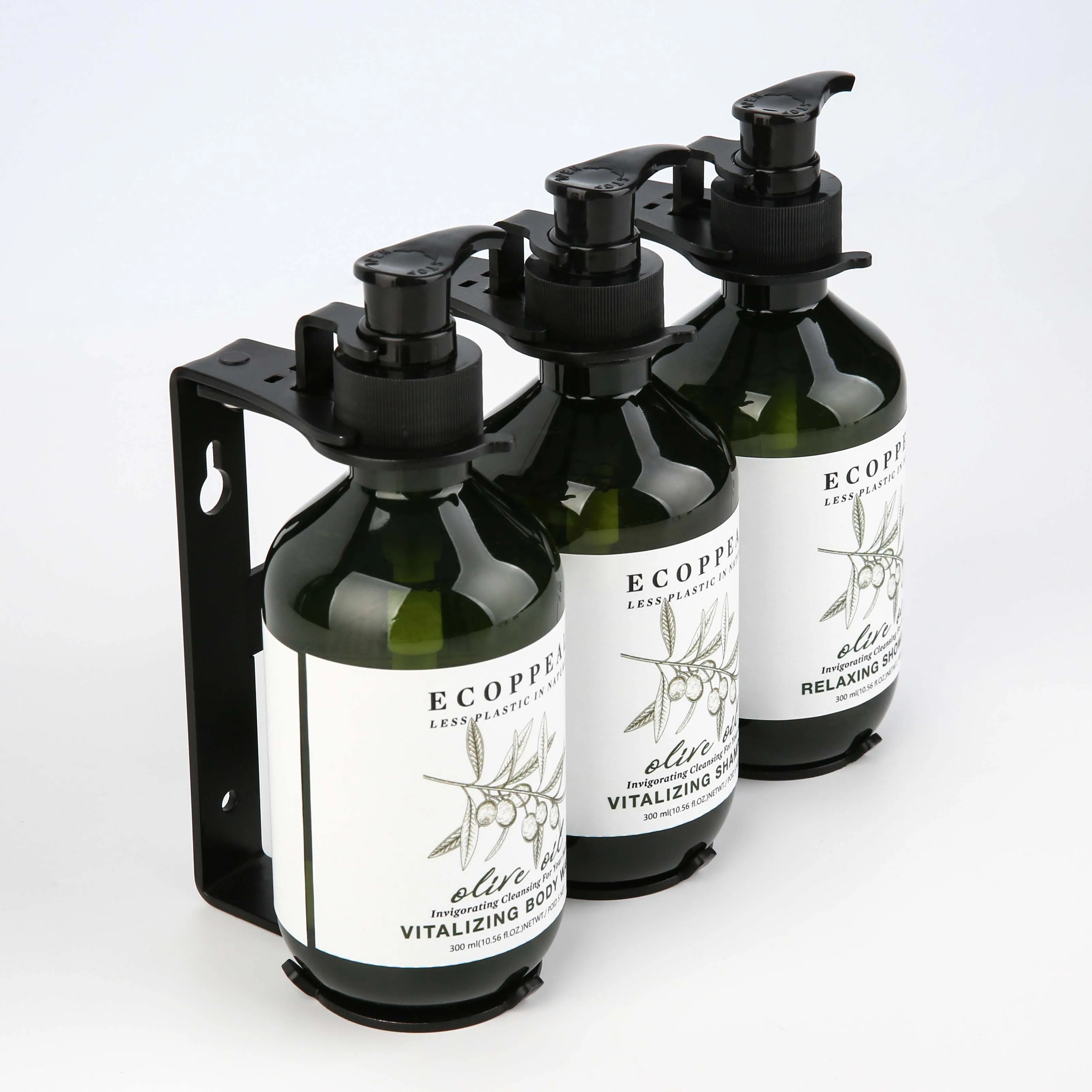 Stainless Steel Shower Shampoo Dispenser - Hotel & Home