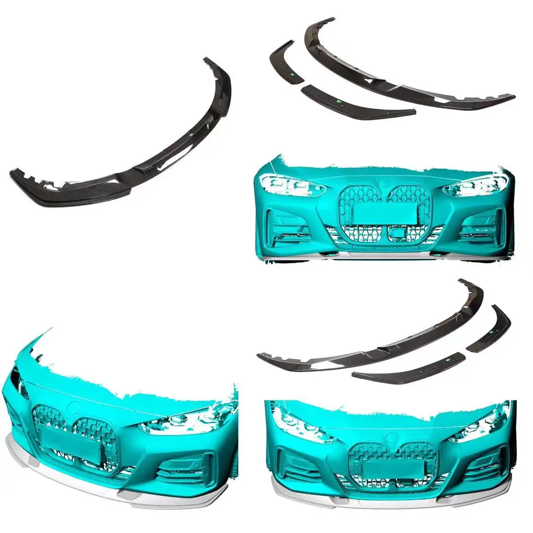 Dry Carbon Fiber G22 Front Splitter Lips For Bmw G22 G23 G26 430i 440i ...