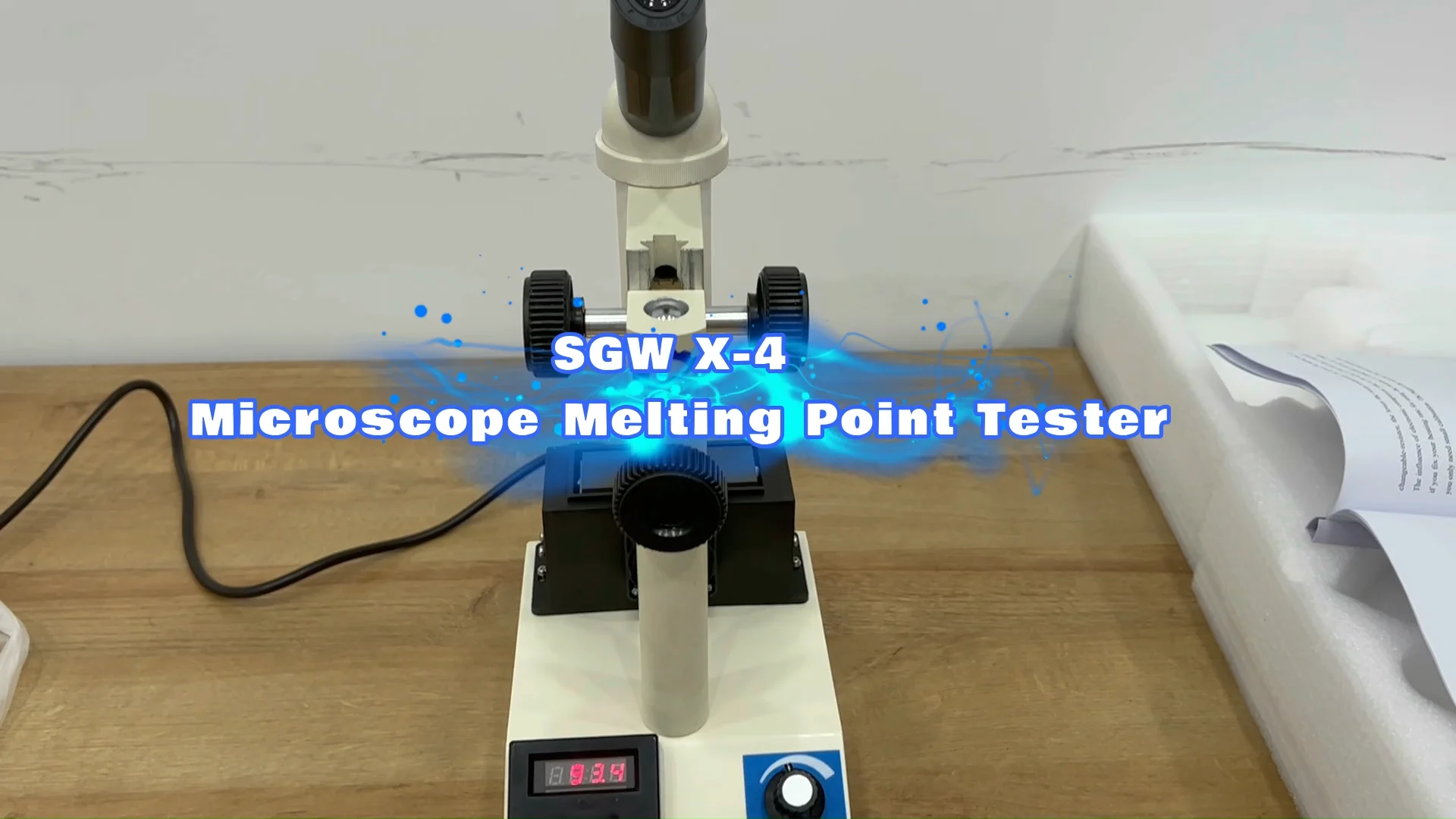 Capillary Tubes Test Method Digital Visual Melting Point Apparatus With ...