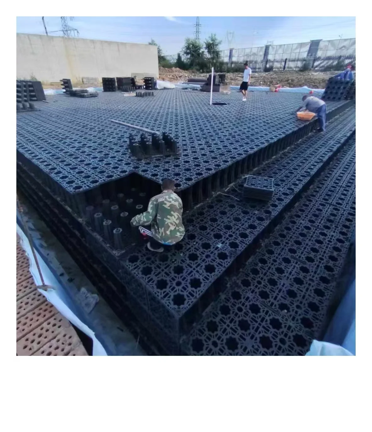 Underground Infiltration Crates Modular Water Storage Units for ...