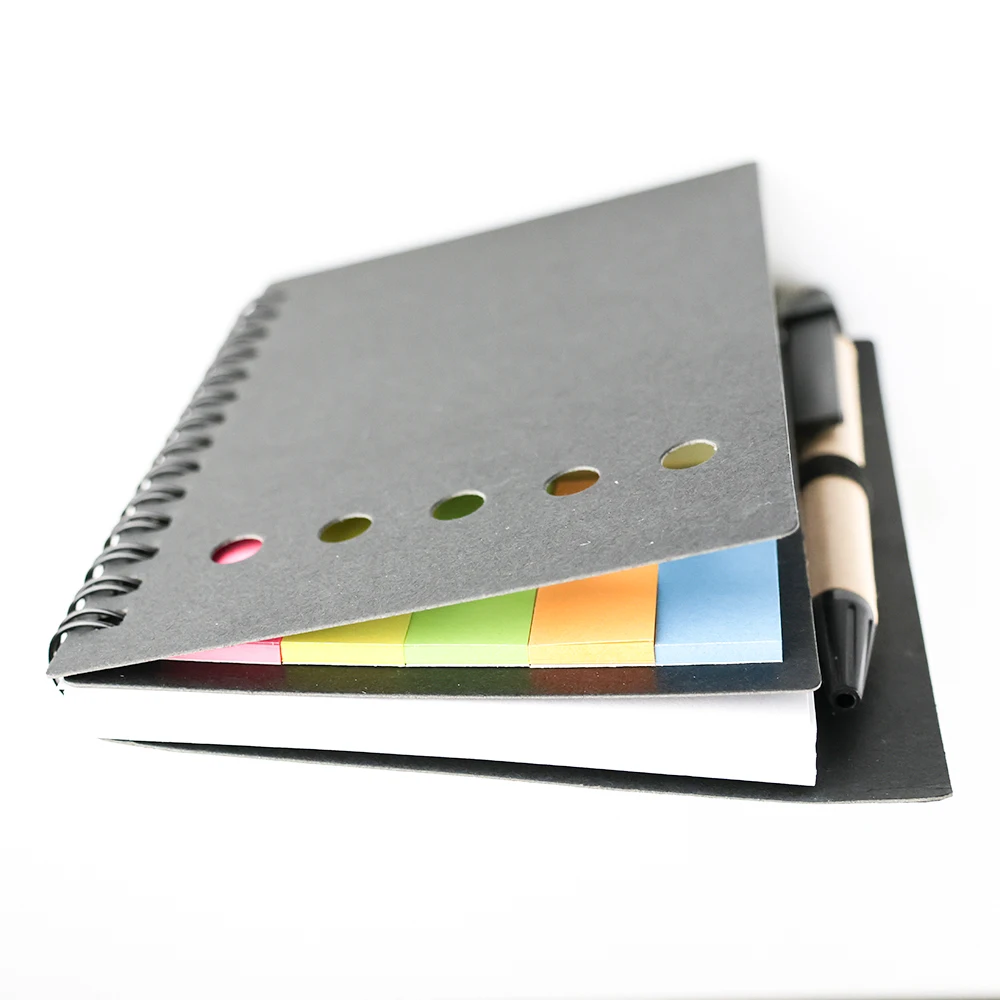 Eco-friendly Kraft Notebook - Cute Stationary with Logo