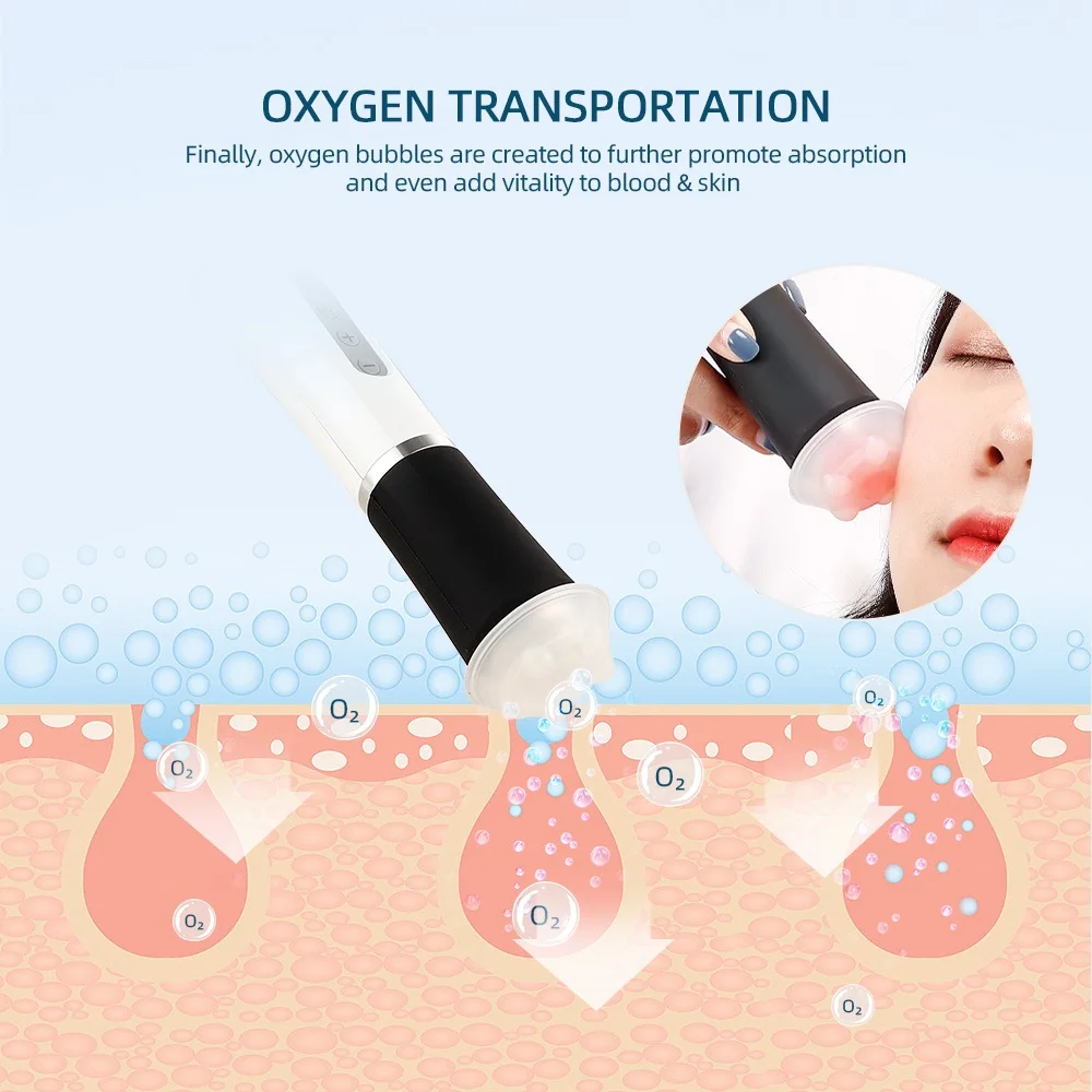Hot Sale Co2 Oxygen Facial Pod Bubble Machine Consumable Nee Skin Bright Revive Oxygen Pod ...