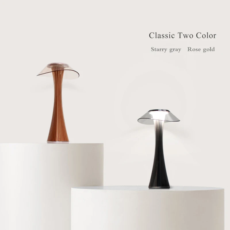 Modern Led Table Lamp Touch Dimmable Table Lights Eye-protect Reading ...