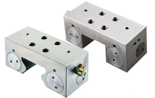 Linear Guide Rail Pneumatic Clamp - Precision and Durability